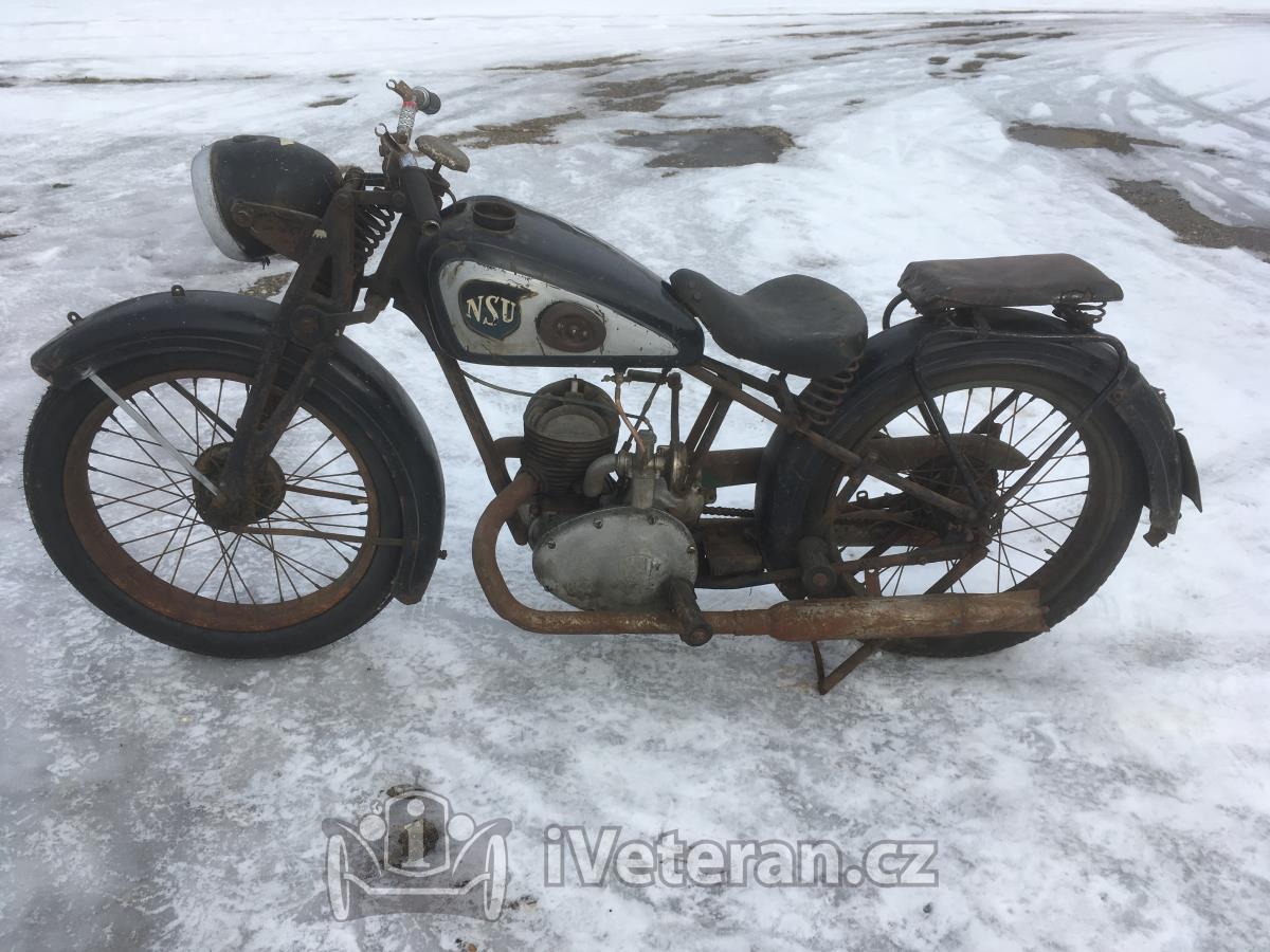 Prodám NSU 201 ZDB r.v. 1938 - i-Veteran.cz