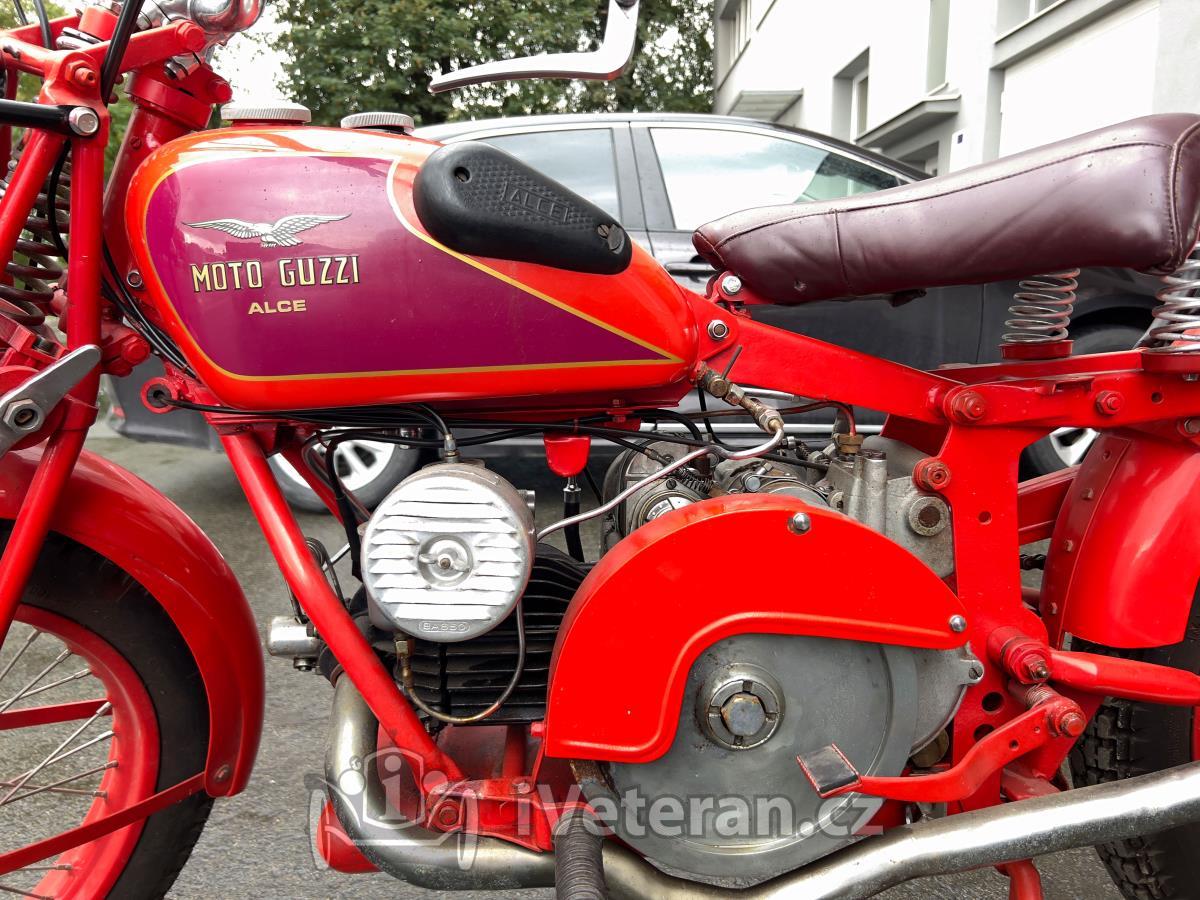 Prodám Moto Guzzi ALCE 500 r.v. 1944 - i-Veteran.cz